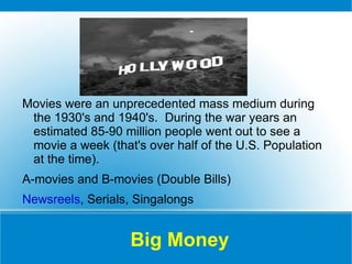 Hollywood's Golden Age | ODP