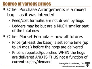 Mandatory Price Reporting and Price Discovery | PPTX
