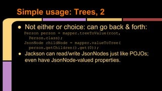 Simple Jackson with DropWizard | PPT