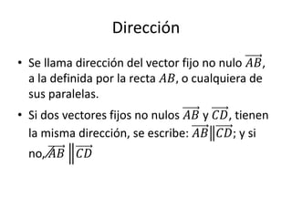 4 vectores y geometría | PPTX