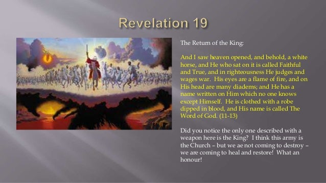 Revelation 19 chapter summary
