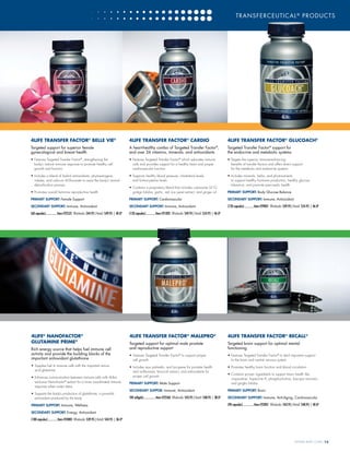 4Life Product Catalog | PDF
