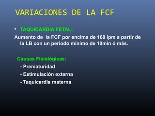 4° VIGILANCIA FETAL CLÍNICA. Actividad cardíaca I | PPT