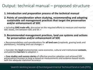 Implementation of the GSOC17 Recommendations: working group on SOC ...