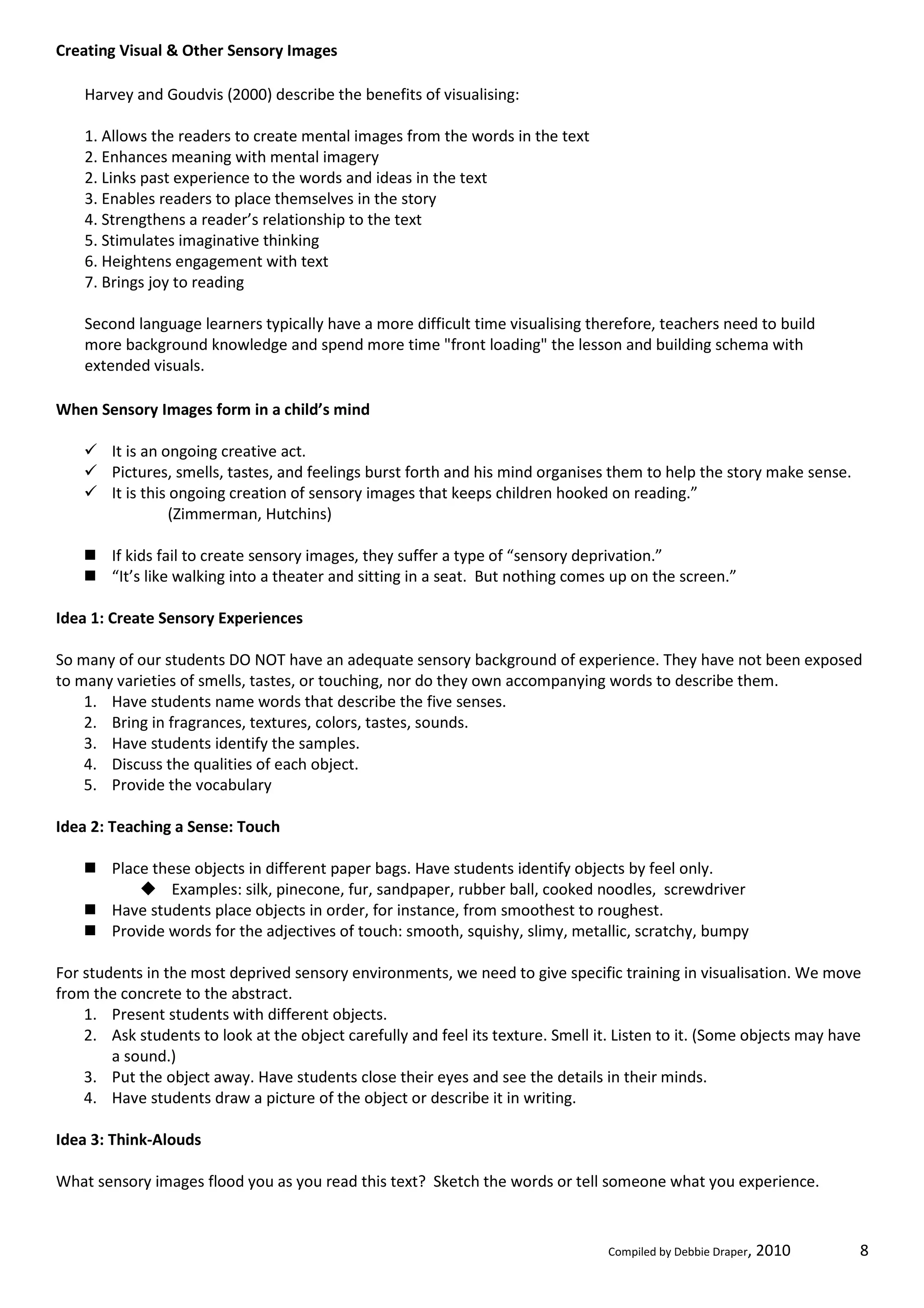 4 visualising booklet | PDF
