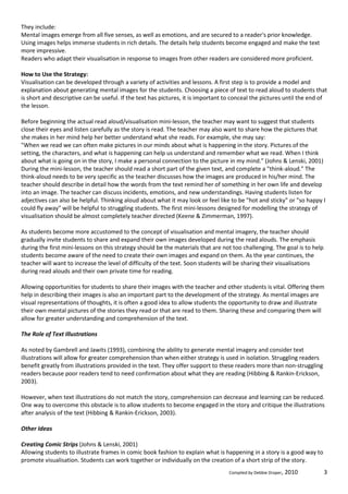 4 visualising booklet | PDF | Educational Assessment | Education