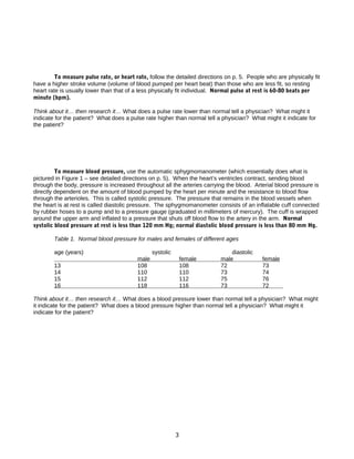 4 vital signs lab | PDF