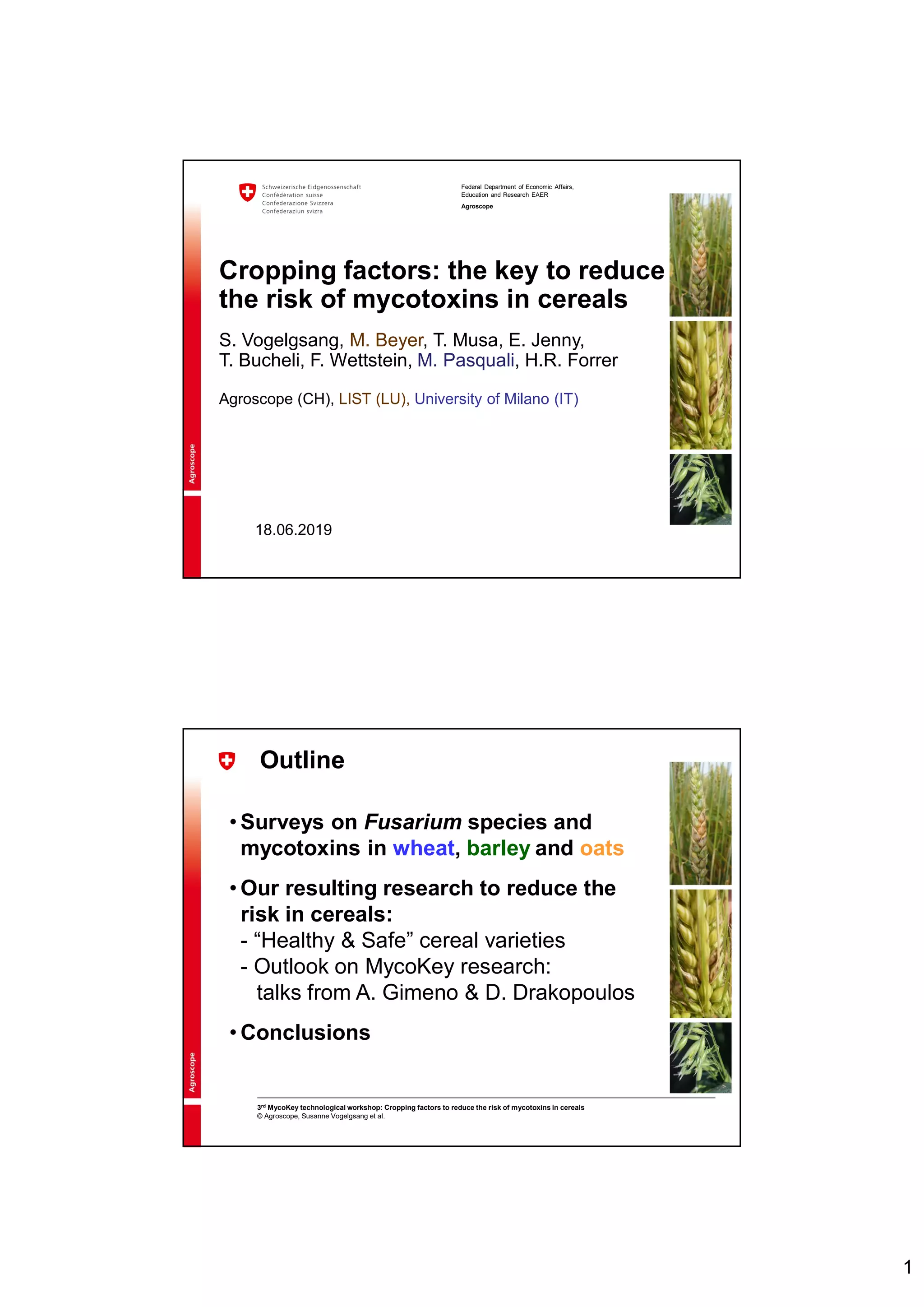 4 vogelgsang myco_key_ws_cropping_factors_mycotoxins_cereals (1) | PDF