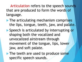 4 voice and articulation | PPT