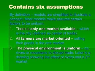 BID RENT THEORY SAMPLE 1 | PPT