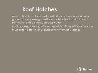 4 water storage tank safety standards | PDF