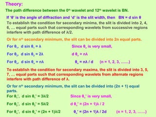 Wave Optics Class 12 Part-2 | PPT
