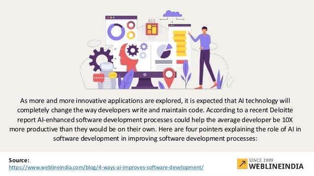 4 Ways Artificial Intelligence Improves Software Development | PPT