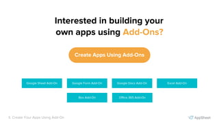 4 Ways to Build an App Without Code | AppSheet | PPT