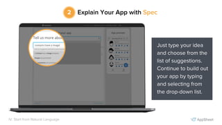 4 Ways to Build an App Without Code | AppSheet | PPT