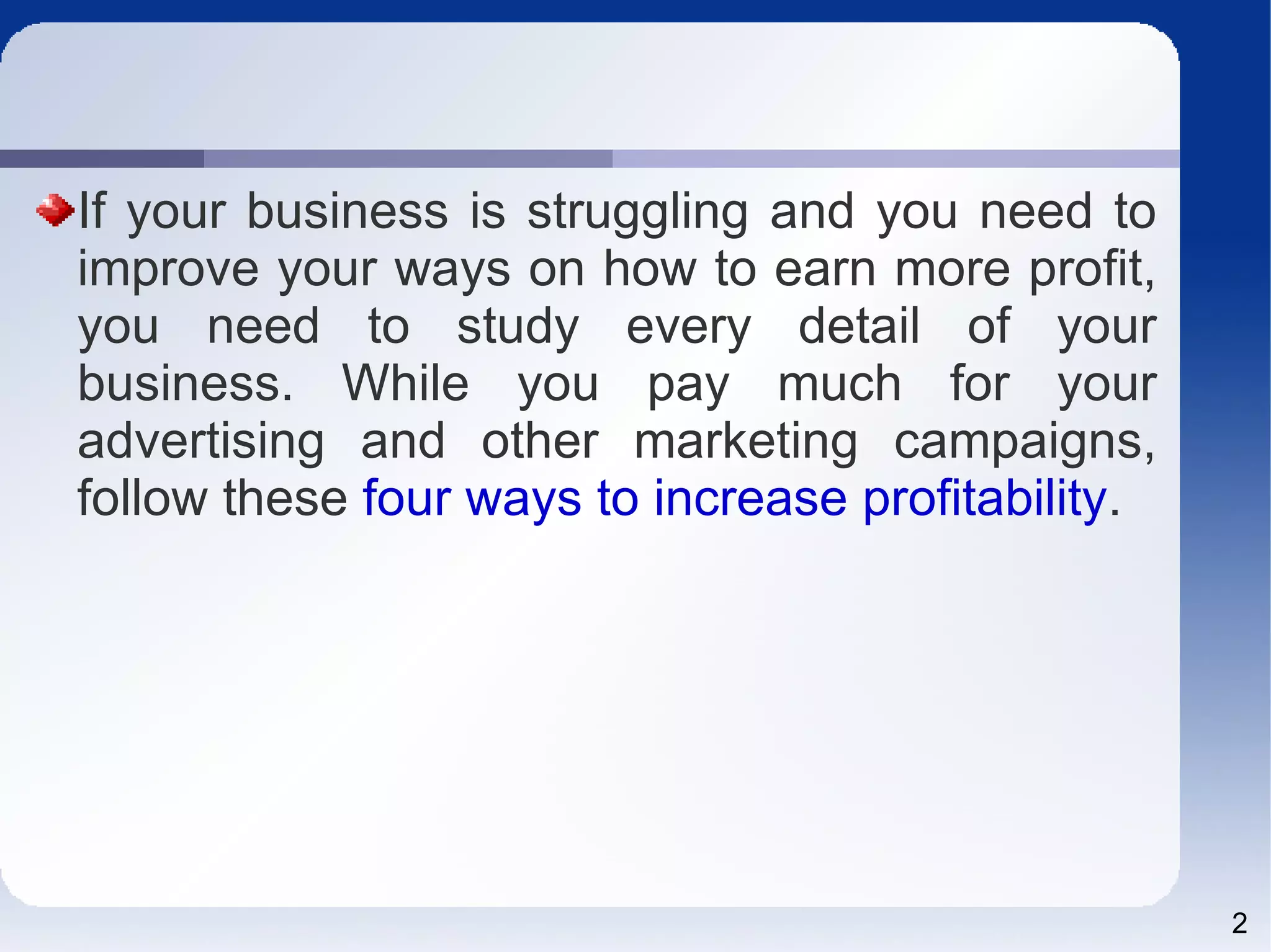 4 Ways To Increase Profits | ODP | Dental Health | Diseases and Conditions