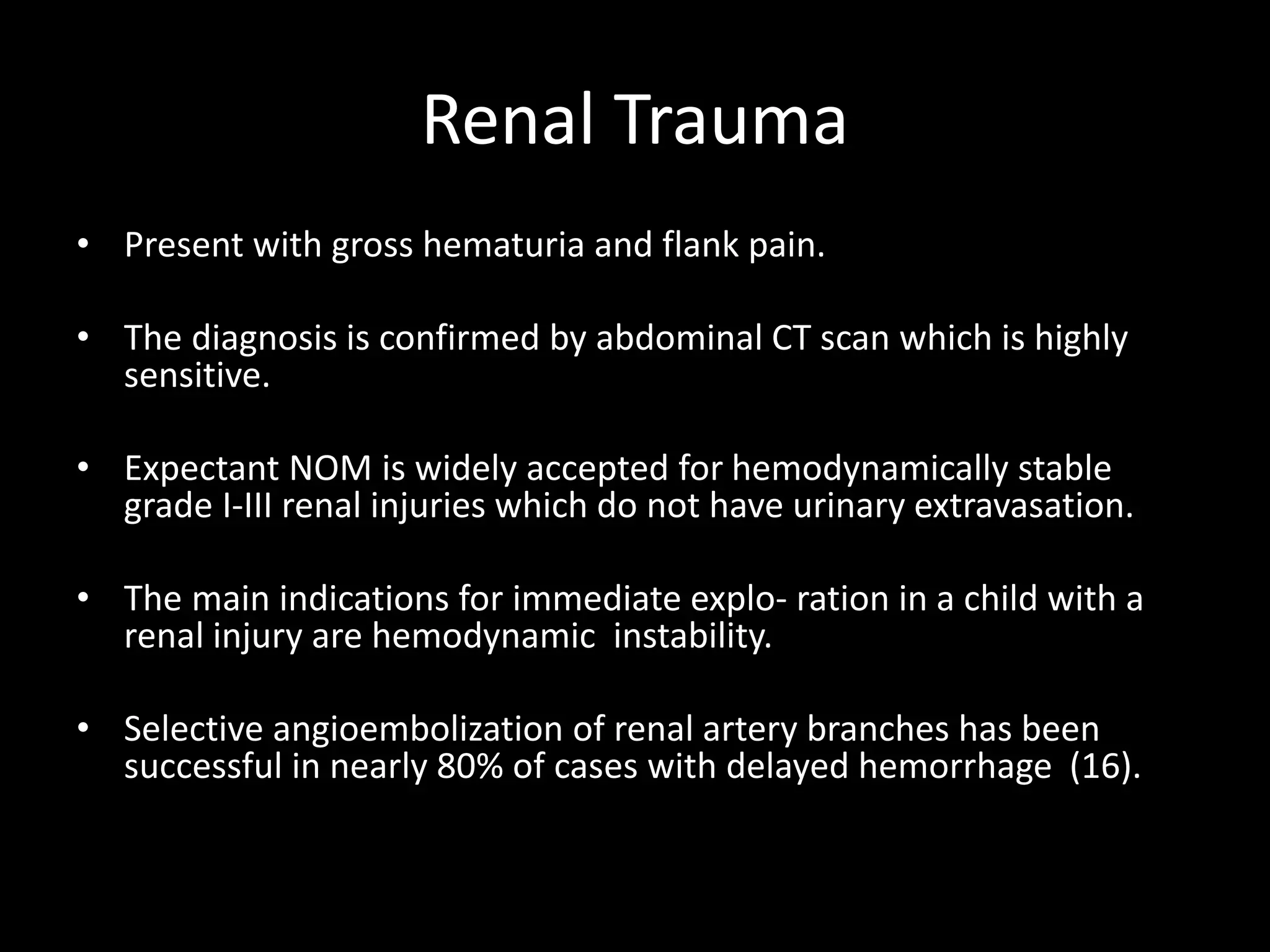 Pediatric abdominal trauma | PPTX