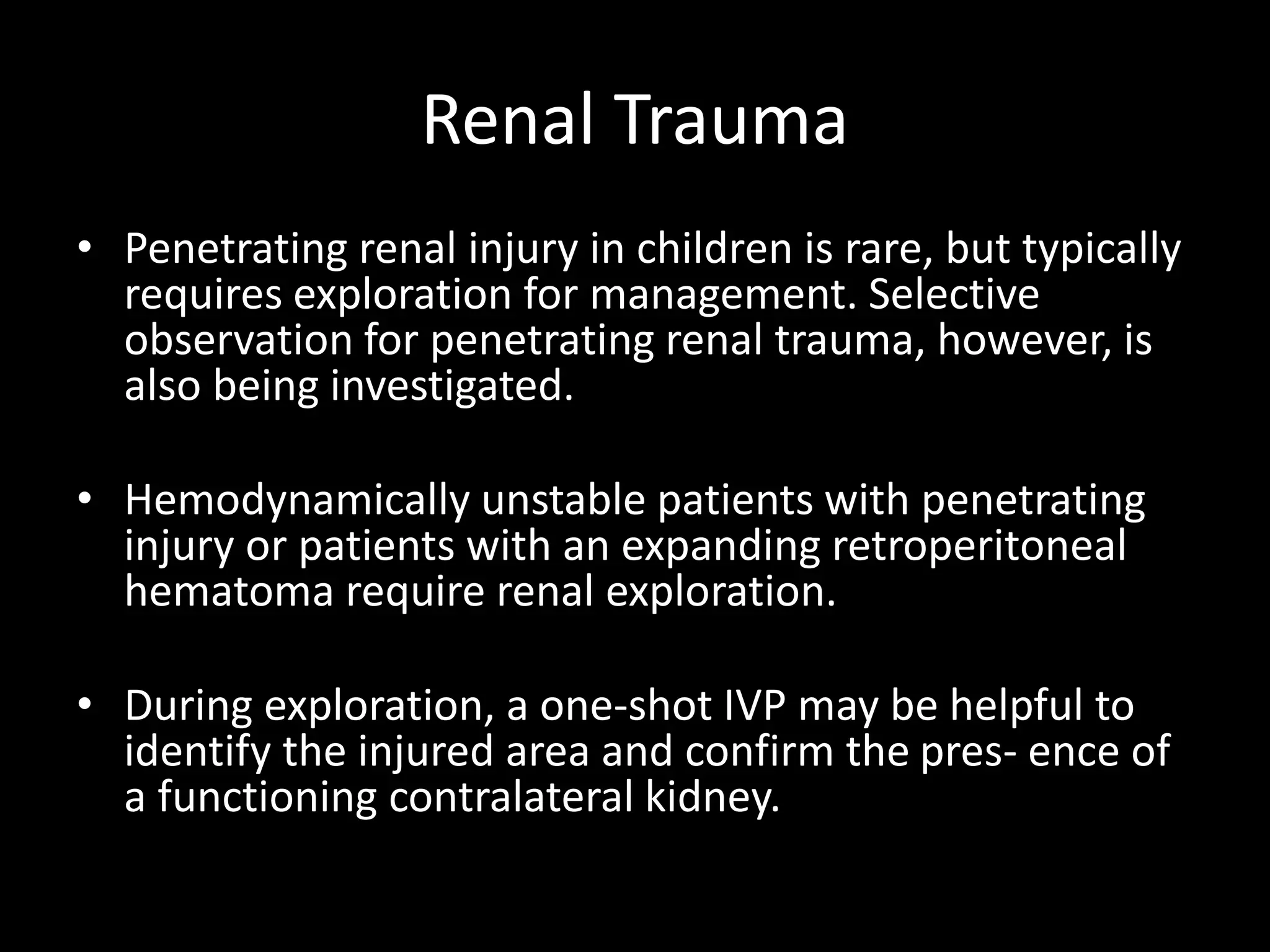 Pediatric abdominal trauma | PPTX