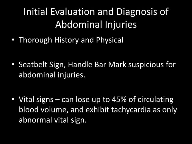 Pediatric abdominal trauma | PPTX