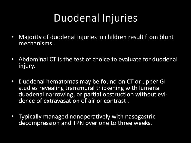 Pediatric abdominal trauma | PPTX
