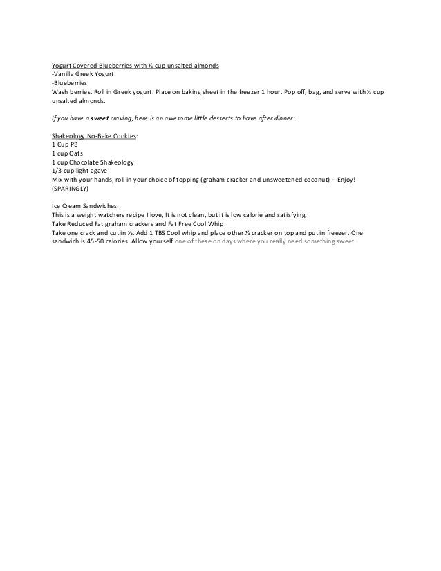 April's 4 Week Meal Plan | PDF