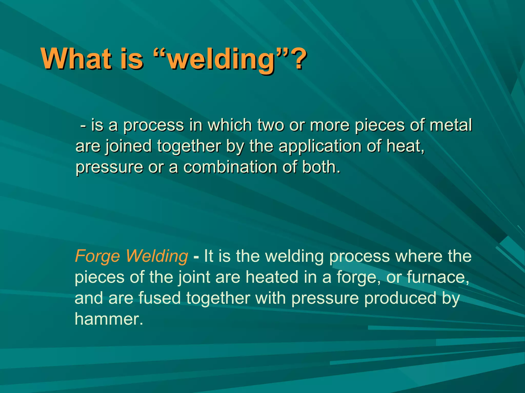 welding process | PPT