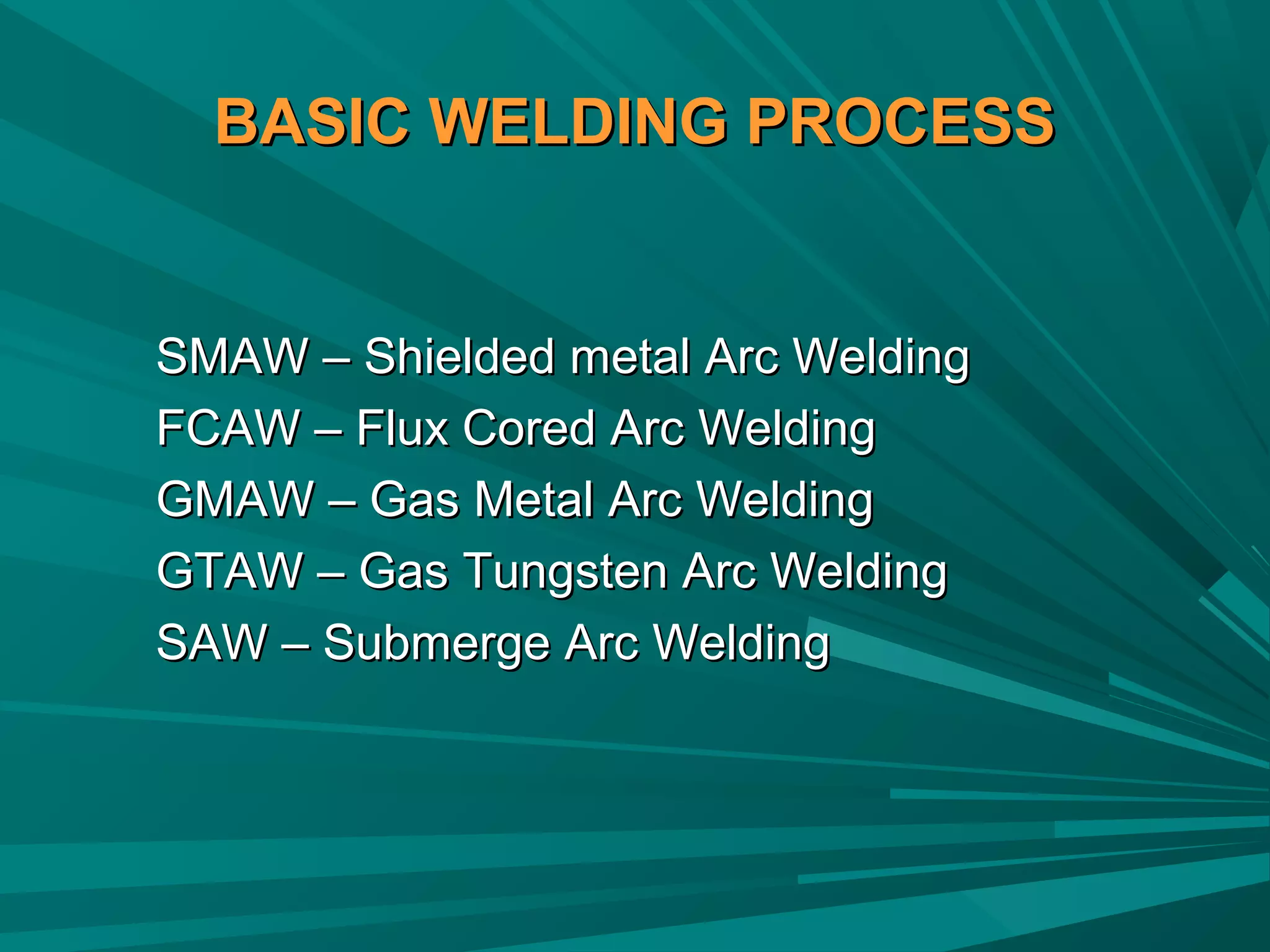 welding process | PPT