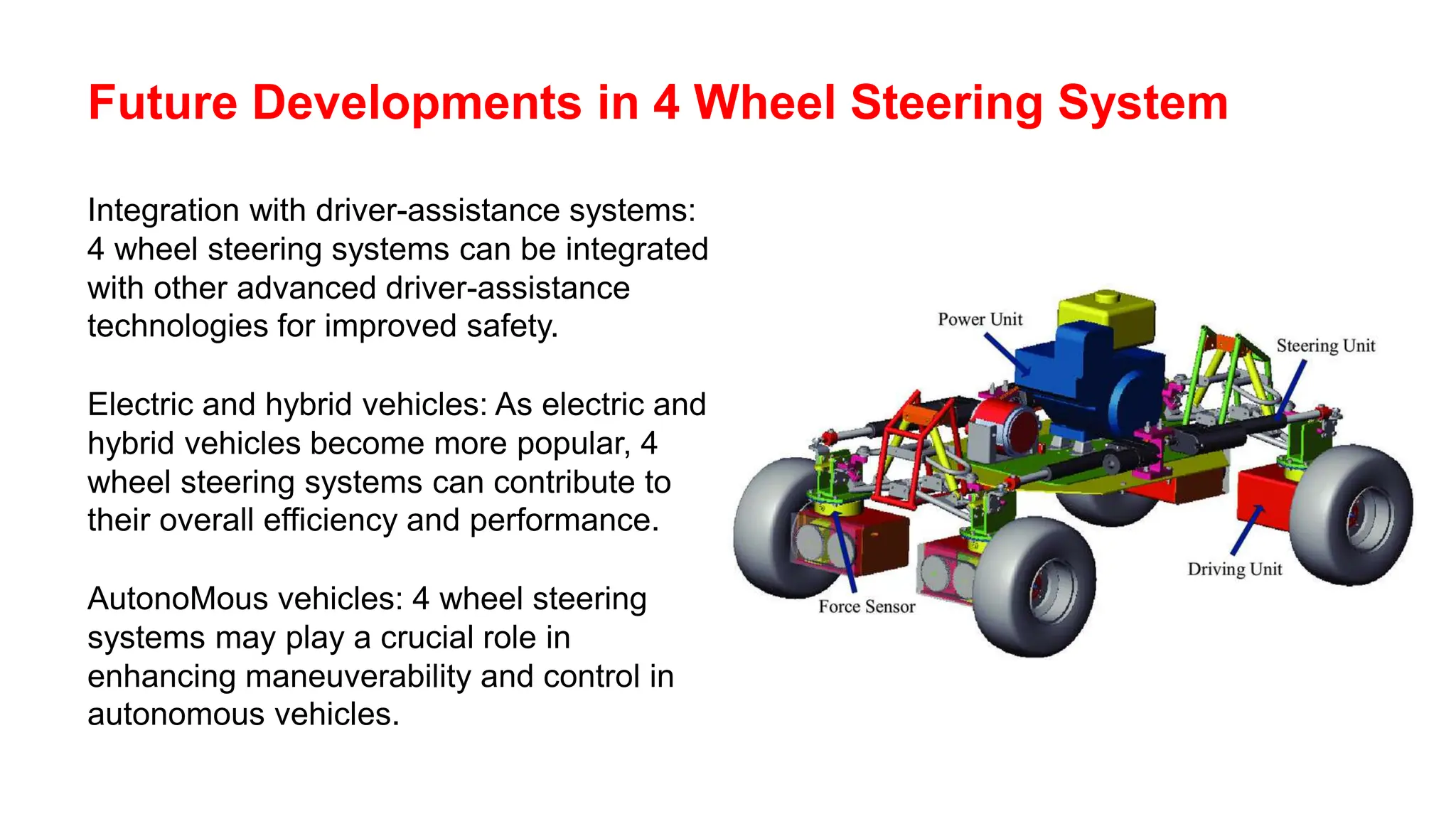 Four wheel steering system ppt for mechanical | PPSX