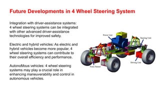 Four wheel steering system ppt for mechanical | PPSX