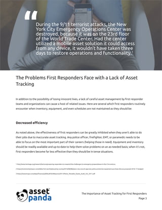 Handling Emergencies, Saving Lives: The Importance of Asset Tracking ...