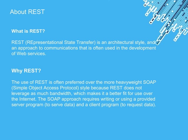 Restful API's with ColdFusion | PPT