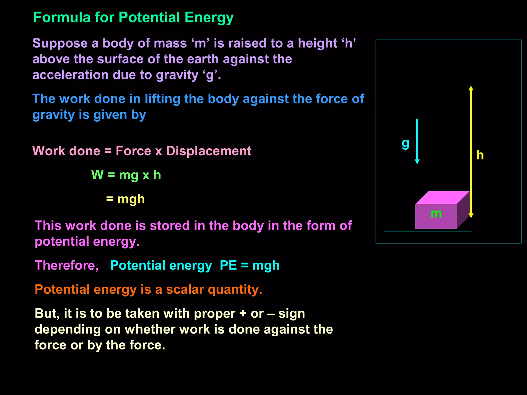 work and energy class 9 physics | PPT