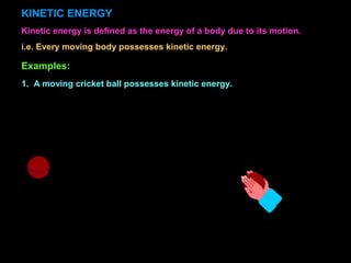 work and energy class 9 physics | PPT