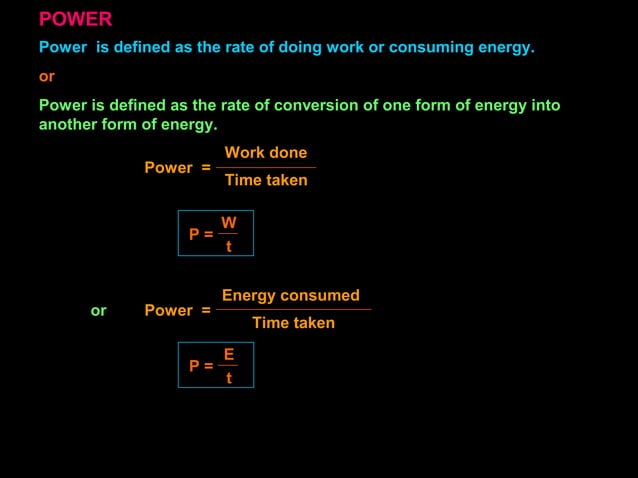 work and energy class 9 physics | PPT | Physics | Science