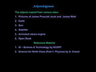 Physics Class 9th Chapter 4 Work And Energy PPT | PPT