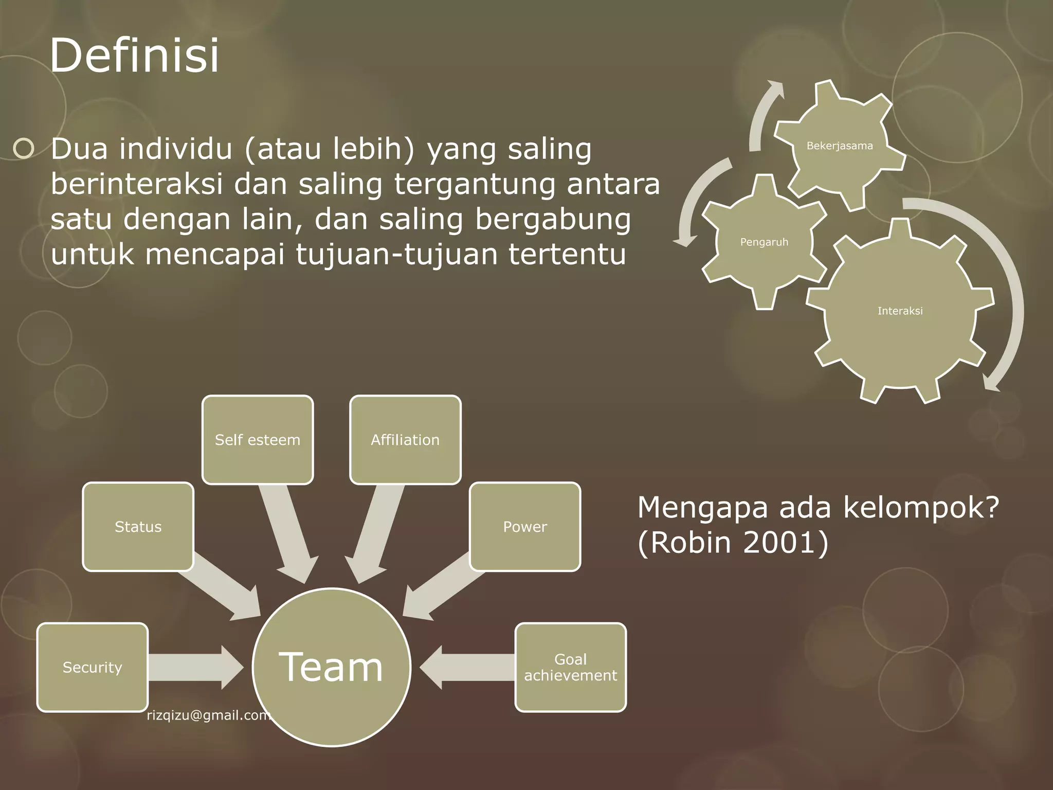 work groups & work teams | PPT