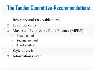 4 working capital finance | PPT