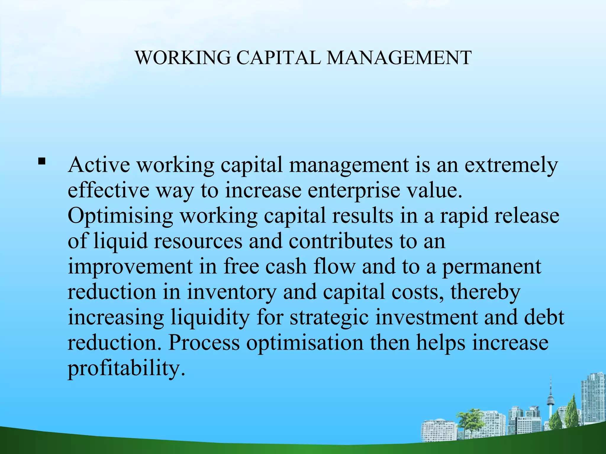 4 working capital managementppt | PPT