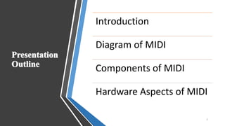 working principle of midi-interface | PPTX