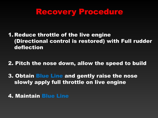 Multi Engine VMCA.ppt vicual metrological conditions | PPT