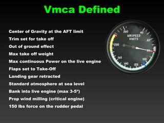 Multi Engine VMCA.ppt vicual metrological conditions | PPT