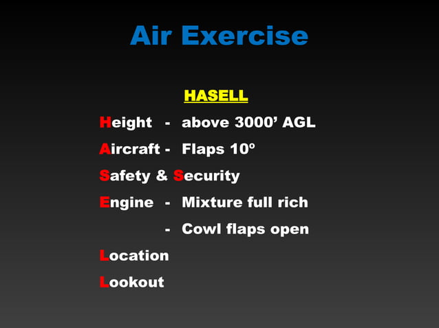 Multi Engine VMCA.ppt vicual metrological conditions | PPT