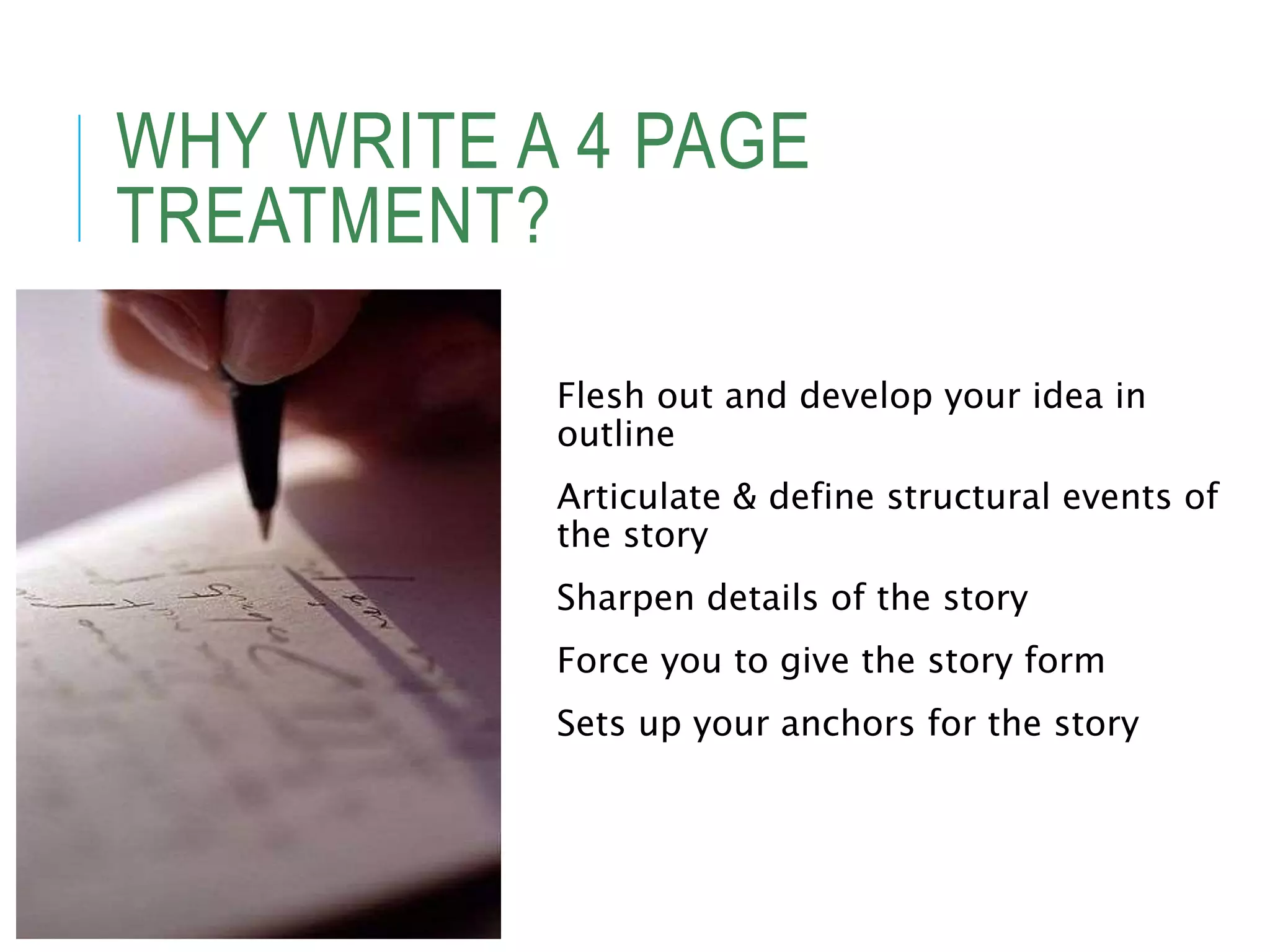 4 writing treatment | PPTX