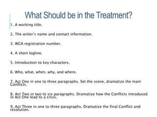 4 writing treatment | PPTX