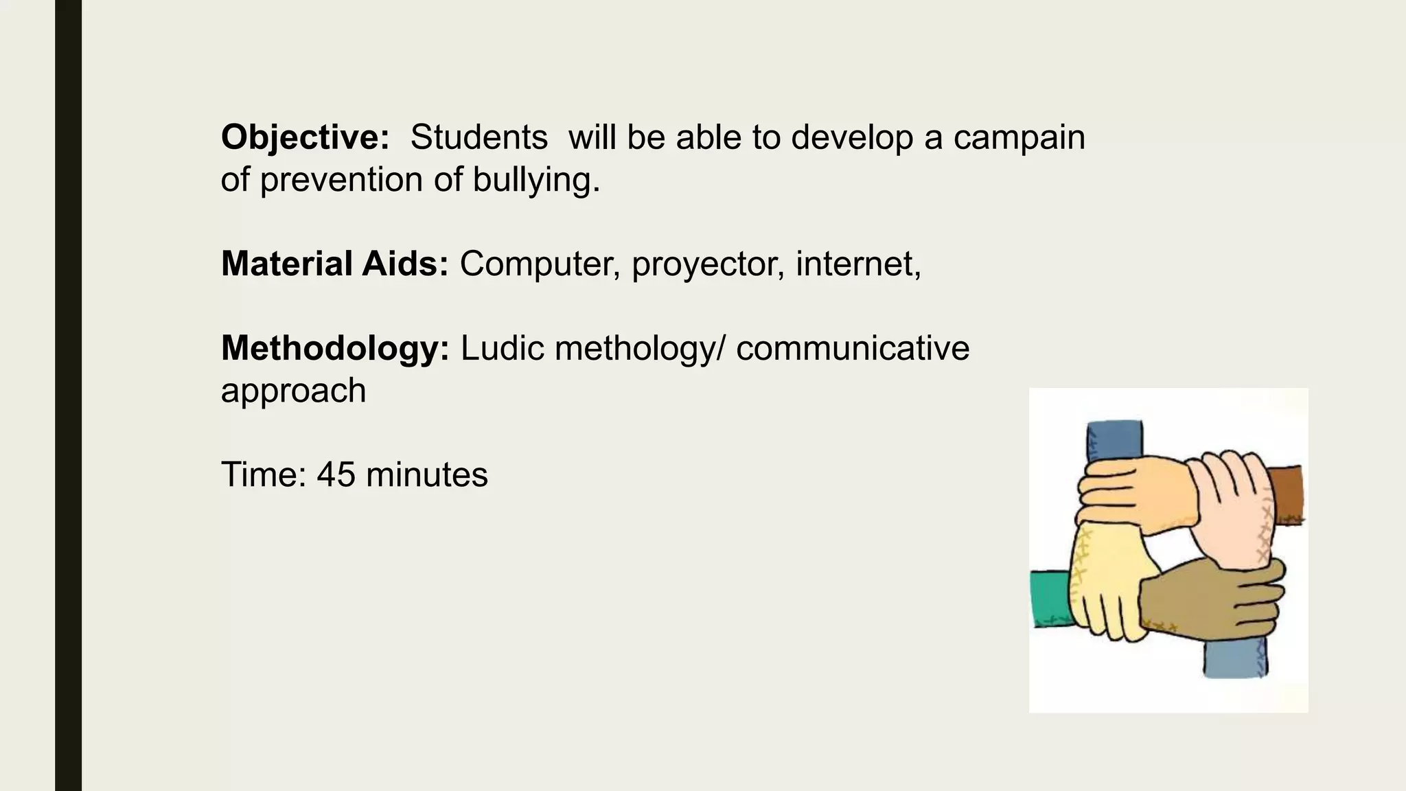 Slides bullying prevention | PPTX | Education