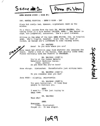 Script Sides Casting