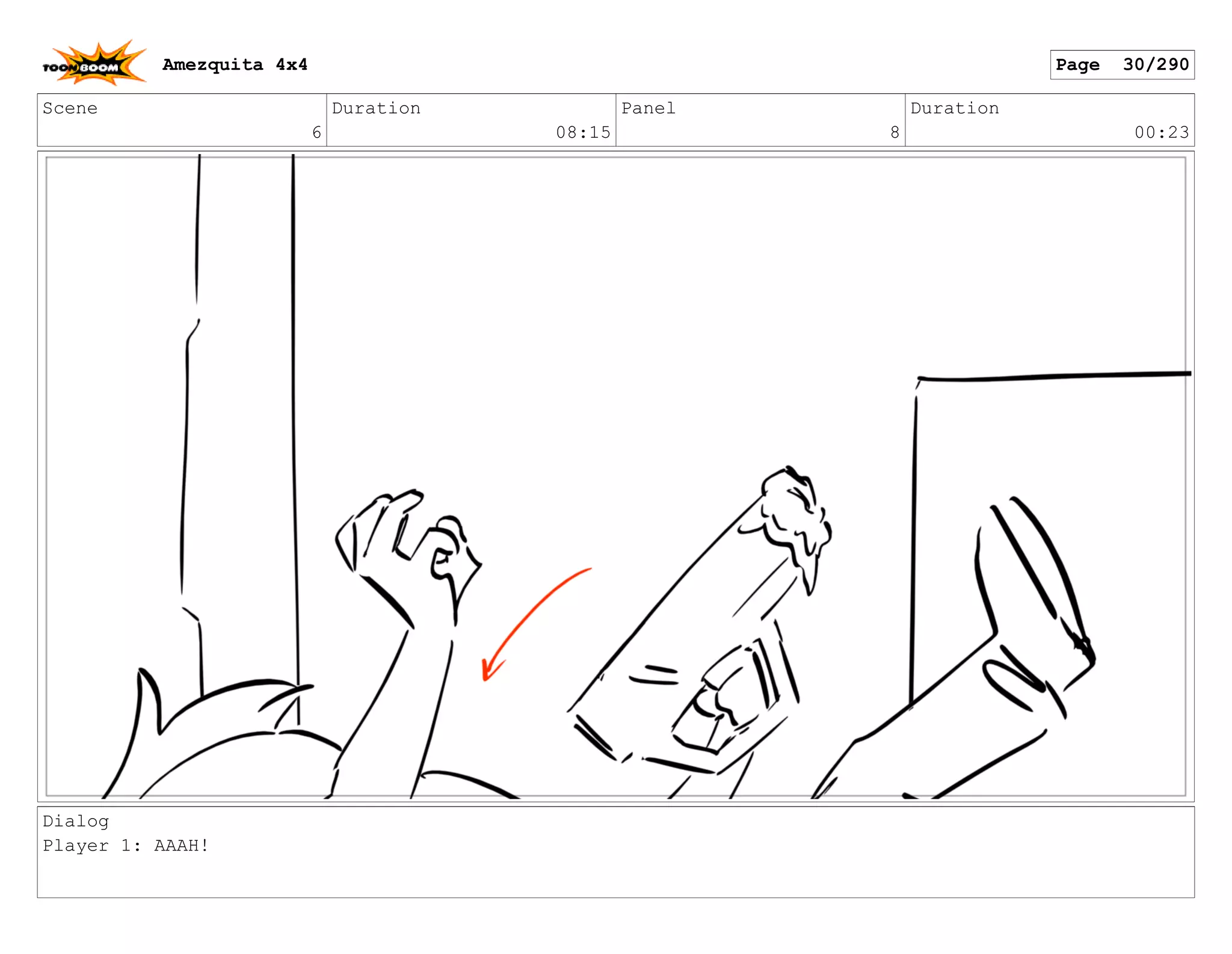 Four by Four Storyboards | PPT