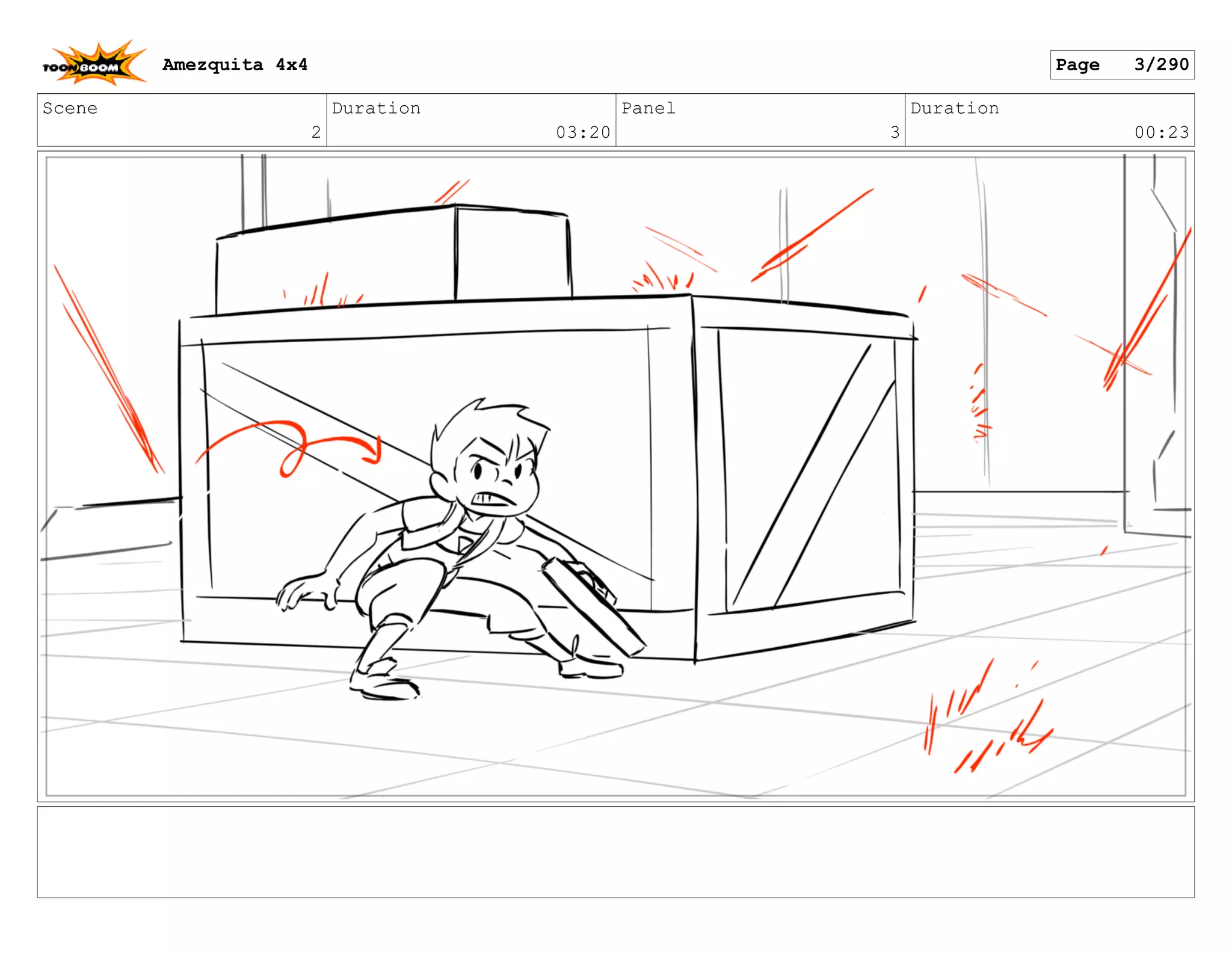 Four by Four Storyboards | PPT