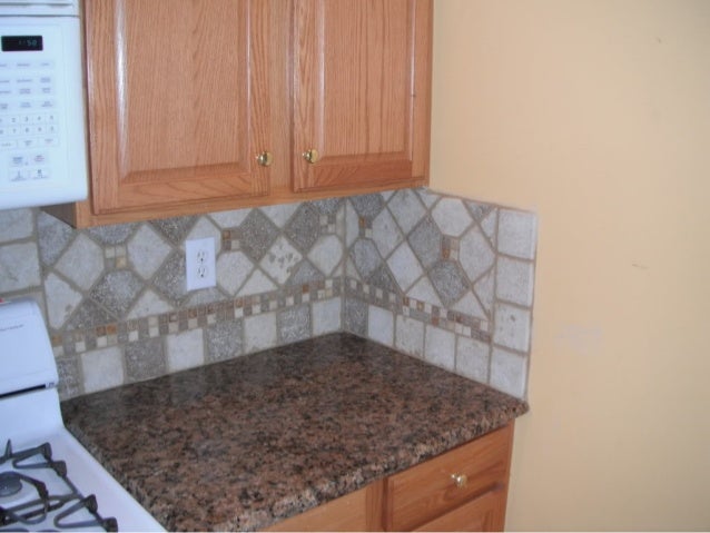 4x4 noce travertine tile Backsplash designs for kitchens