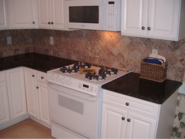 4x4 noce travertine tile Backsplash designs for kitchens